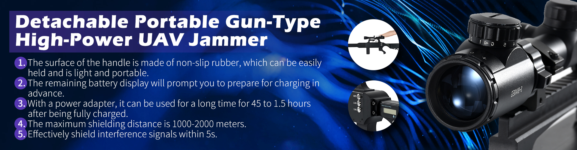Signal Disruptor Makes Our Lives Quiet