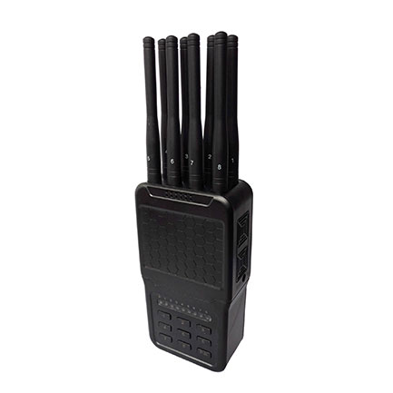 New Military 8 Bands Portable GPS Cell Phone Jammer