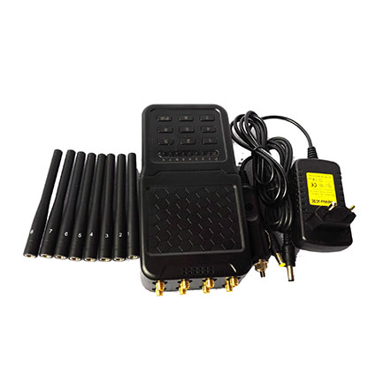 New Military 8 Bands Portable GPS Cell Phone Jammer